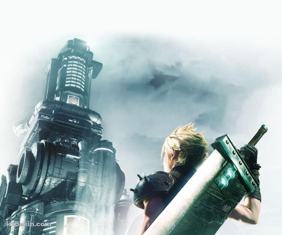FF7 クラウド・ストライフ のAndroid用のスマホ壁紙(960 x 800)| 壁紙キングダム