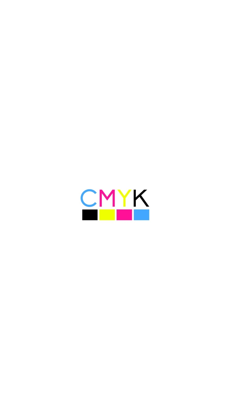 CMYKの750 x 1334 / スマホ壁紙 | 壁紙キングダム