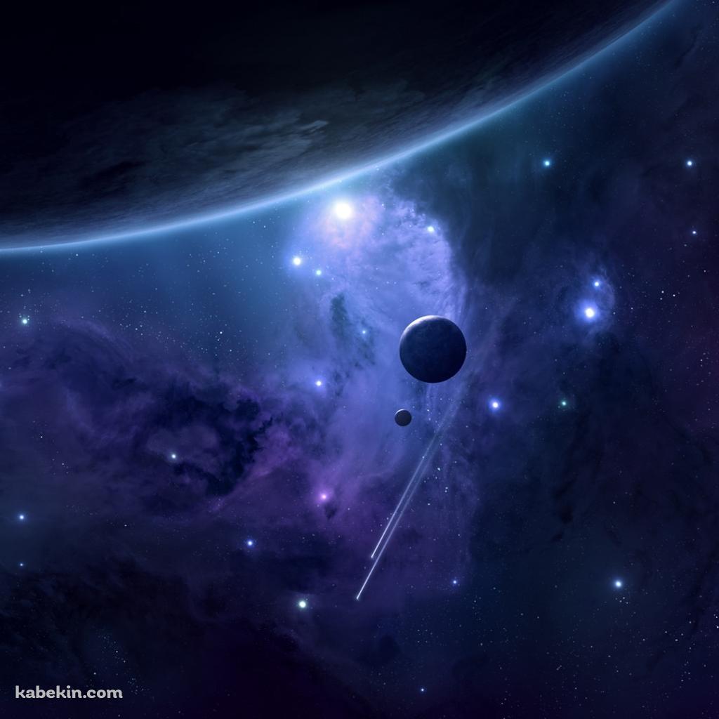 惑星群(1024x1024px)のデスクトップPC用の壁紙 | 高画質 | 壁紙キングダム