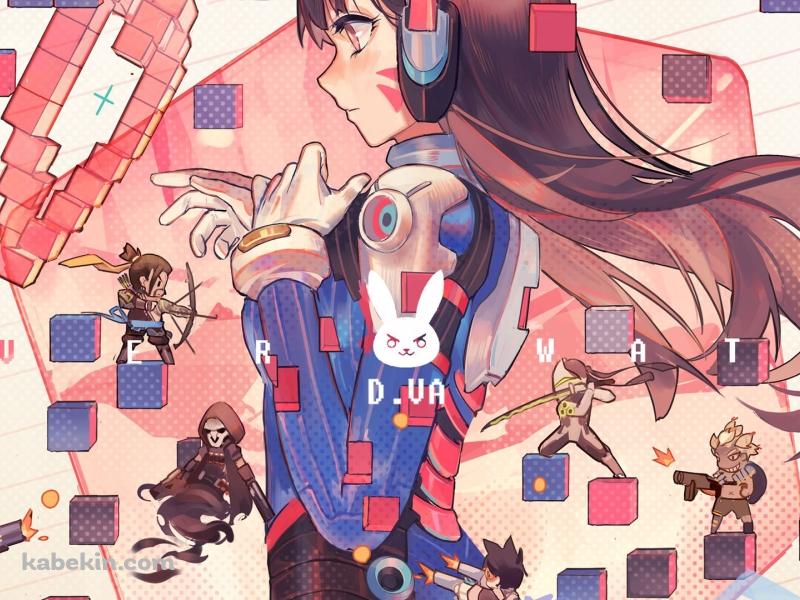 OVERWATCH Diva オーバーウォッチ(800x600px)のデスクトップPC用の壁紙 | 高画質 | 壁紙キングダム