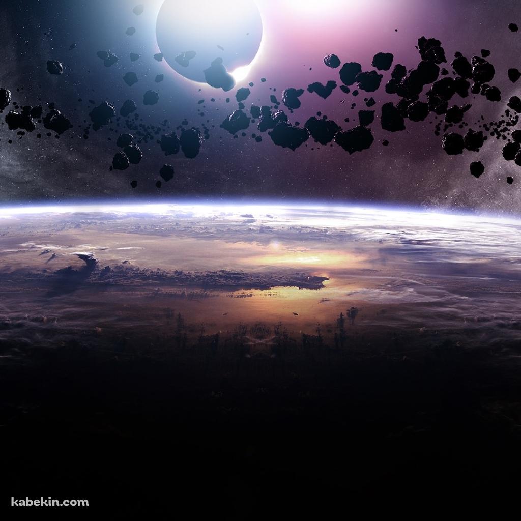 小惑星(1024x1024px)のデスクトップPC用の壁紙 | 高画質 | 壁紙キングダム