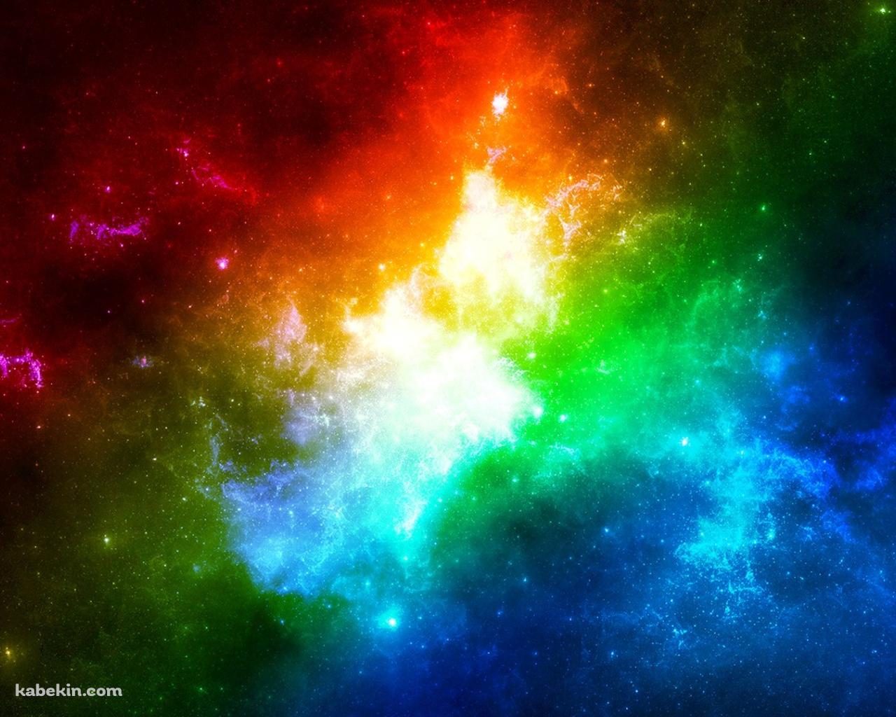 カラフルな宇宙(1280x1024px)のデスクトップPC用の壁紙 | 高画質 | 壁紙キングダム