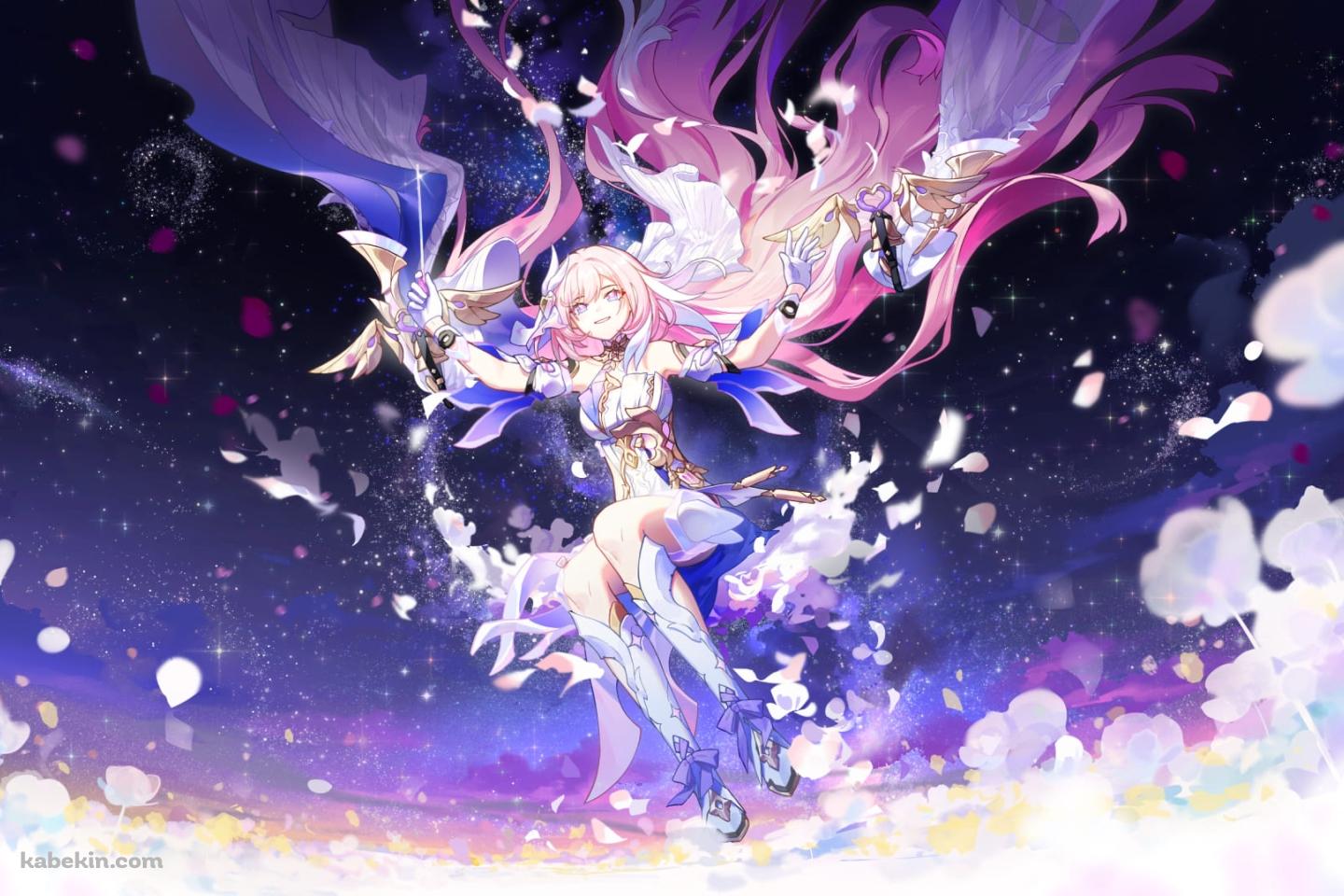 空飛ぶエリシア / 崩壊3rd / ファンアート / イラスト(1440x960px)のデスクトップPC用の壁紙 | 高画質 | 壁紙キングダム