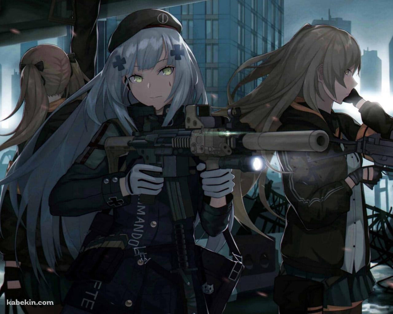 HK416 / UMP45 / UMP9 / G11 / ドールズフロントライン(1280x1024px)のデスクトップPC用の壁紙 | 高 ...