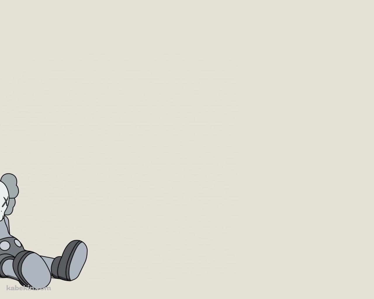床に座るカウズ / Sit Down KAWS(1280x1024px)のデスクトップPC用の壁紙 | 高画質 | 壁紙キングダム