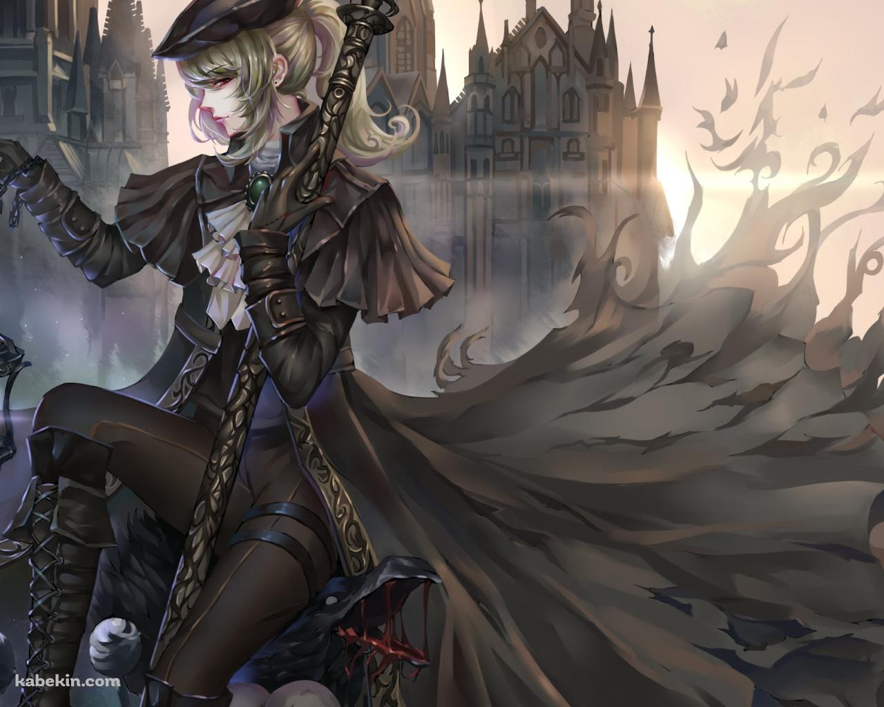 ランプを持つ時計塔のマリア / ブラボ / Bloodborne(1280x1024px)のデスクトップPC用の壁紙 | 高画質 | 壁紙キングダム