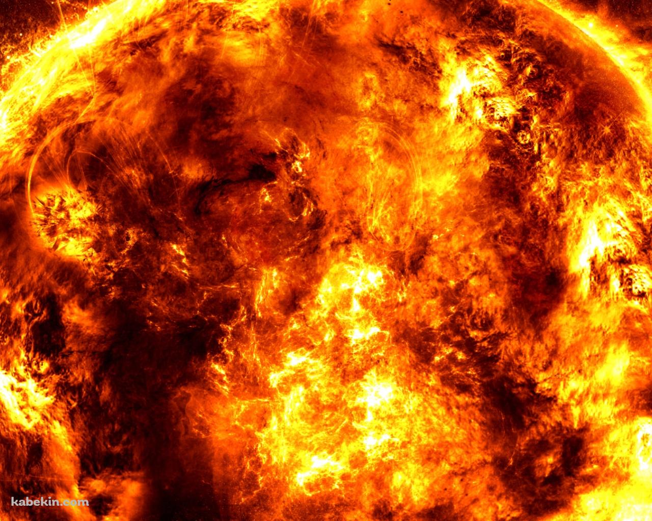 高い温度で燃え続ける惑星(1280x1024px)のデスクトップPC用の壁紙 | 高画質 | 壁紙キングダム