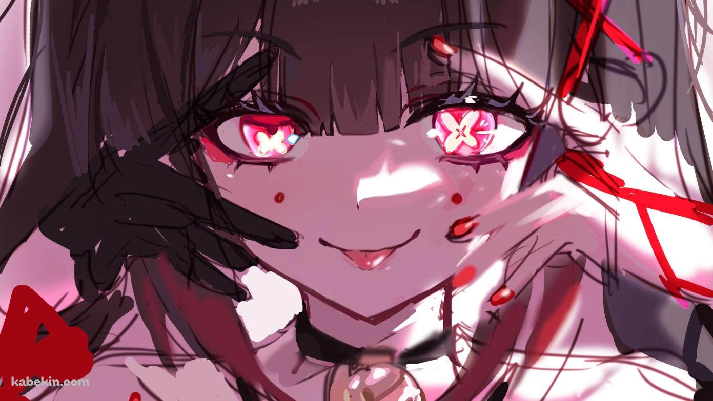 舌を出し両目に指をあてる花火 / 崩壊:スターレイル(1391x783px)のデスクトップPC用の壁紙 | 高画質 | 壁紙キングダム